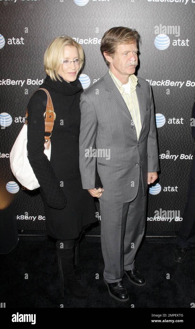 Actress Felicity Huffman and actor William H. Macy attend the ...