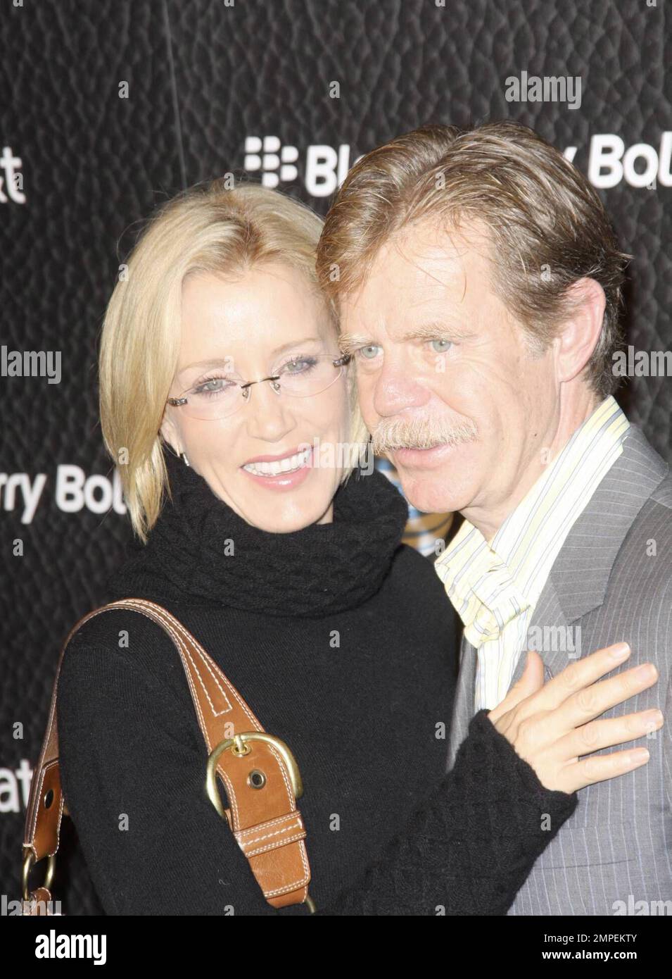 Actress Felicity Huffman and actor William H. Macy attend the ...