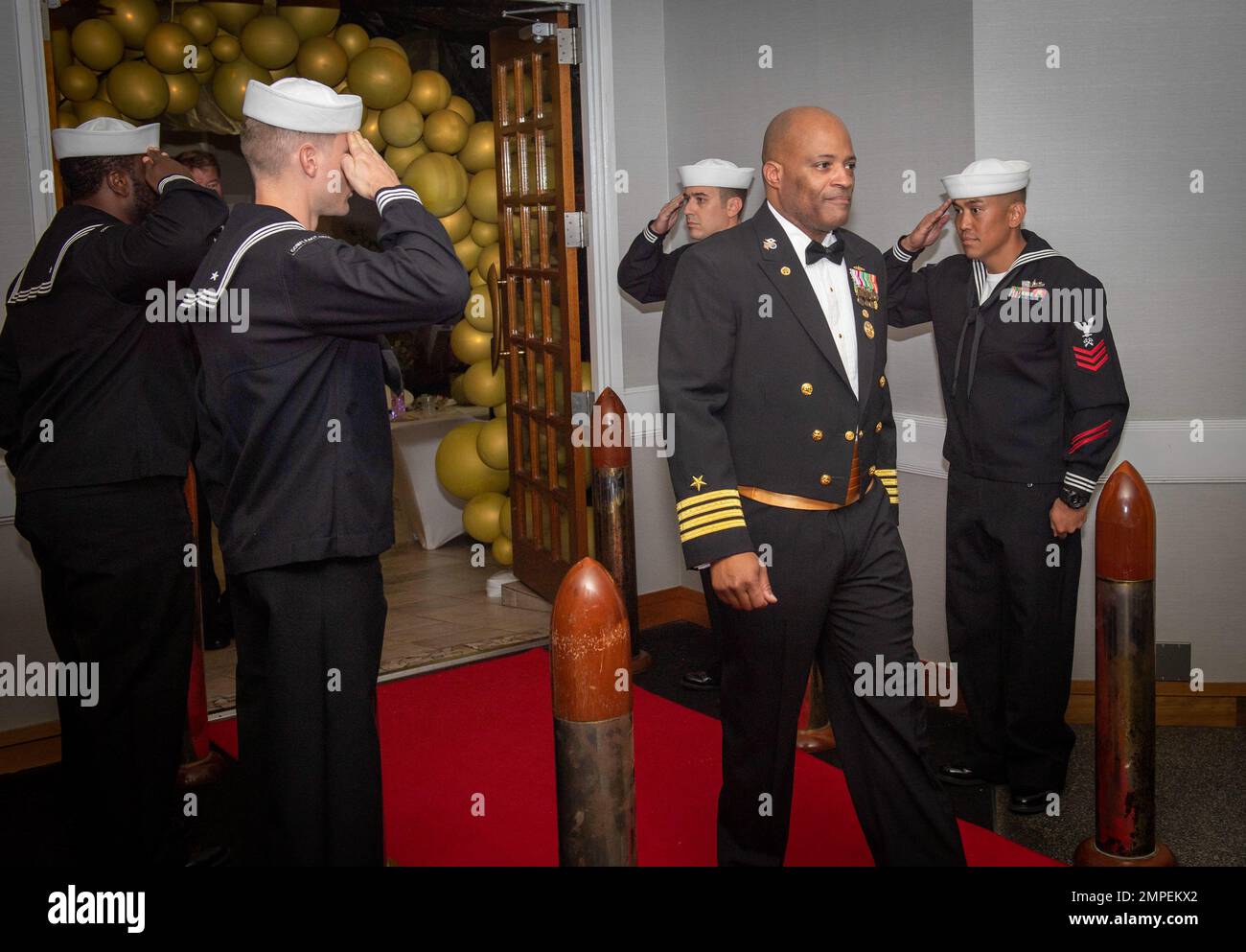 Capt. David Adams, Commander, Fleet Activities Sasebo (CFAS), arrives ...