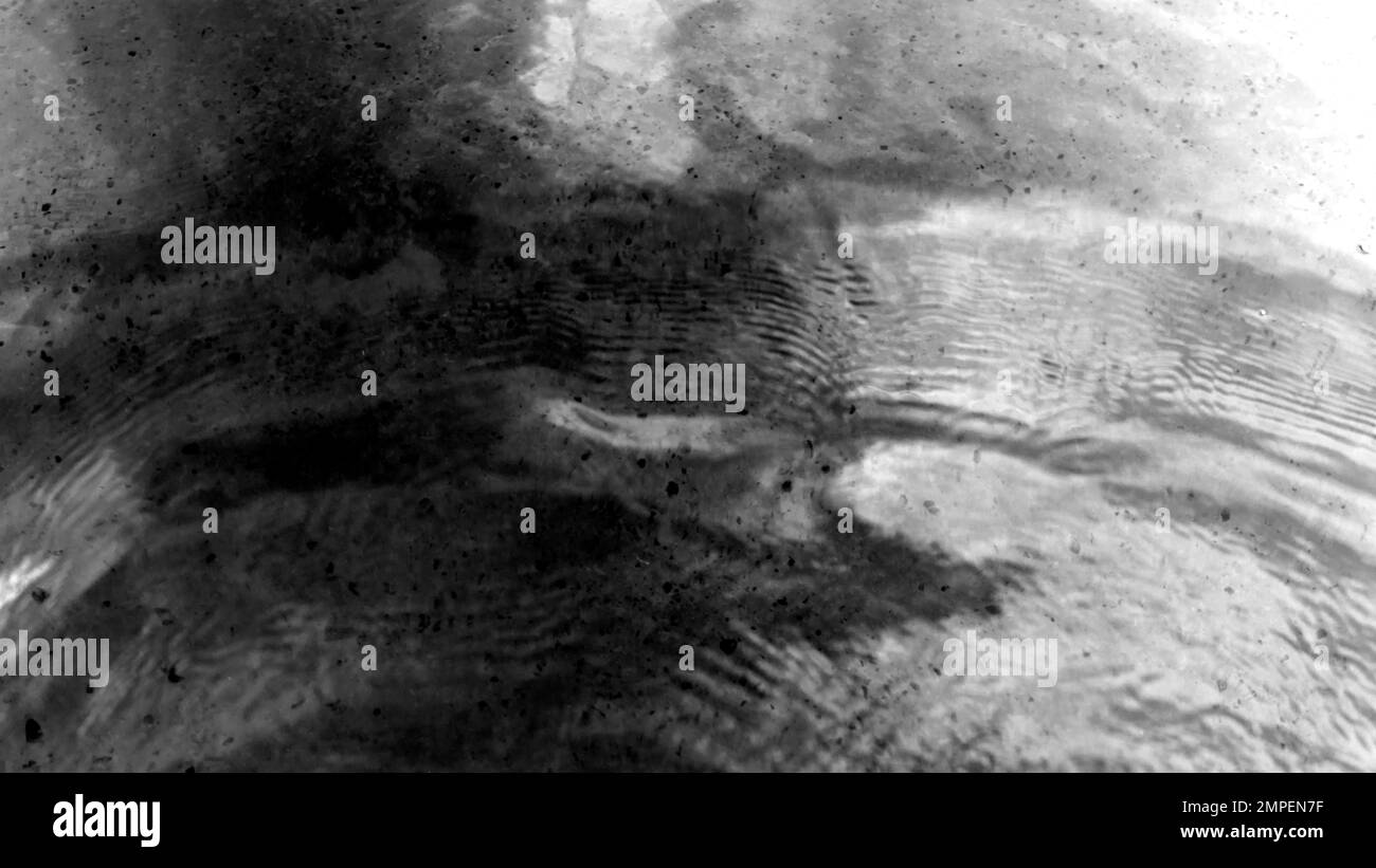 Textures of the water surface of the movement of waves with shadows and ...