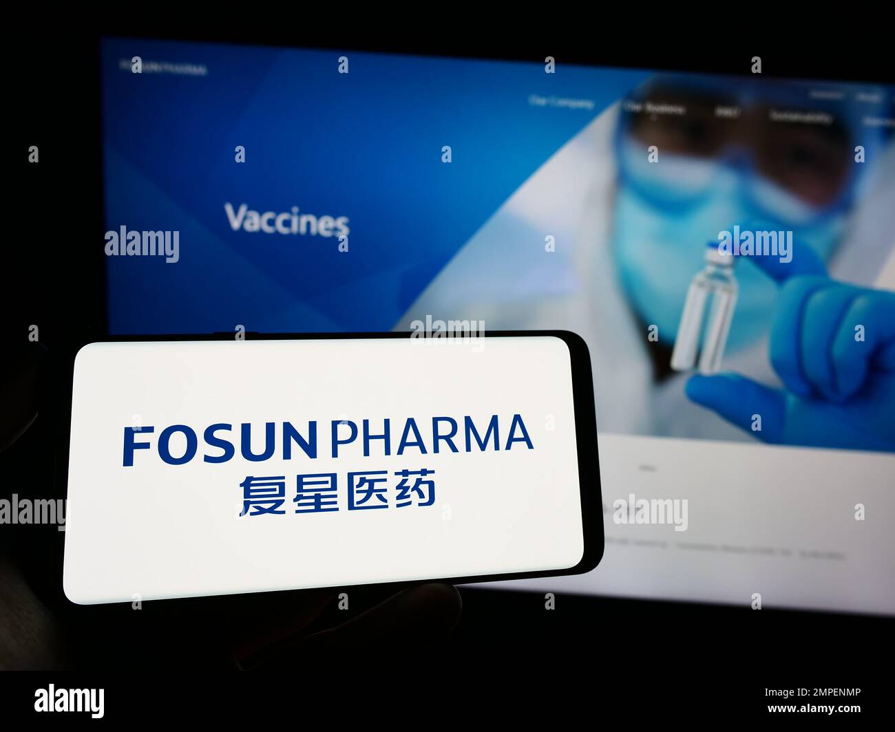 Fosun pharma logo hi-res stock photography and images - Alamy