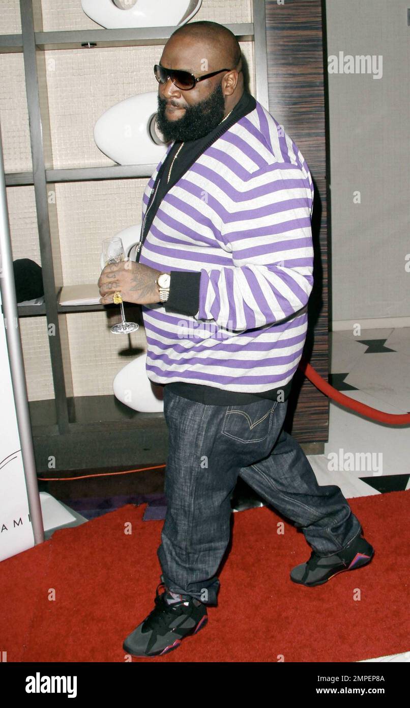Rick Ro$$ at the Blacks' Annual Gala benefiting The Consequences ...