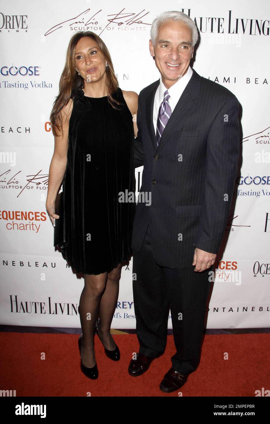 Florida Governor Charlie Crist at the Blacks' Annual Gala benefiting ...