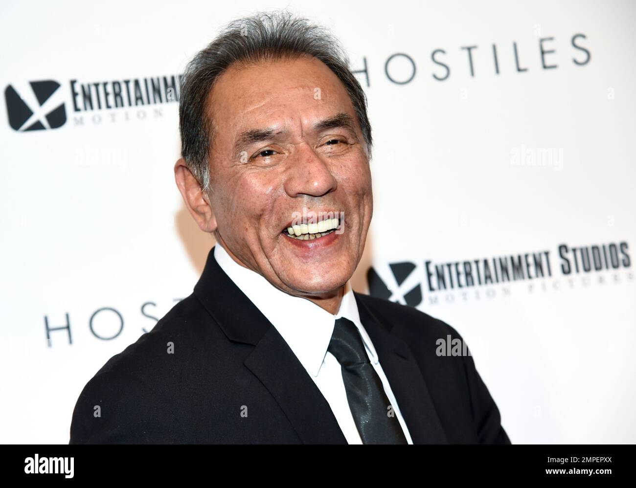 Actor Wes Studi attends a special screening of "Hostiles" at Metrograph ...