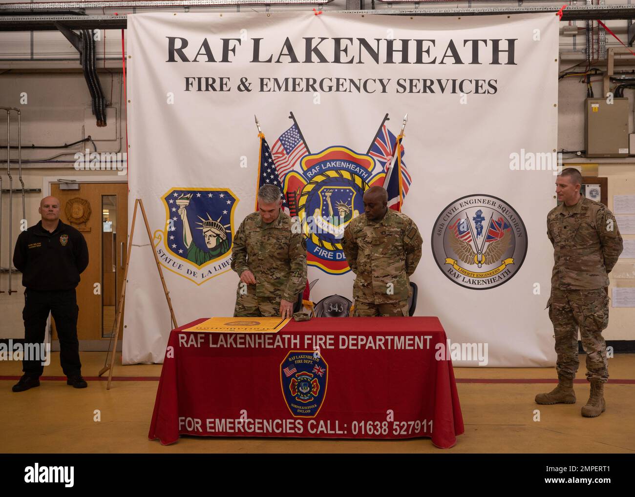 U.S. Air Force Brig. Gen Joseph Campo, 48th Fighter Wing commander ...