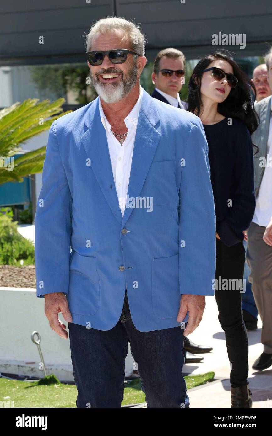 Mel Gibson at the photo call for the upcoming film 'Blood Father', held ...