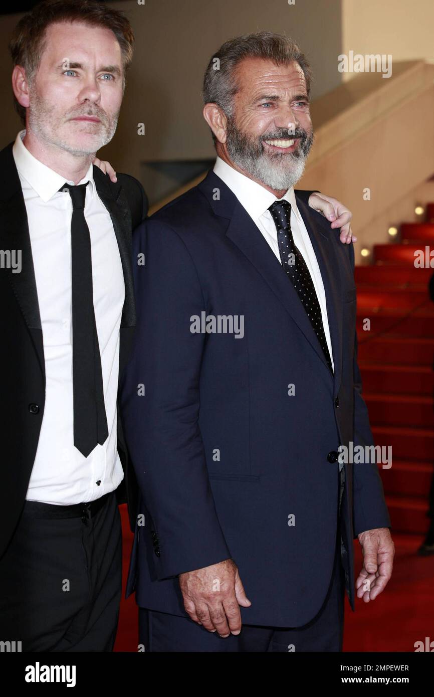 Jean-Francois Richet and Mel Gibson at the 'Blood Father' premiere ...