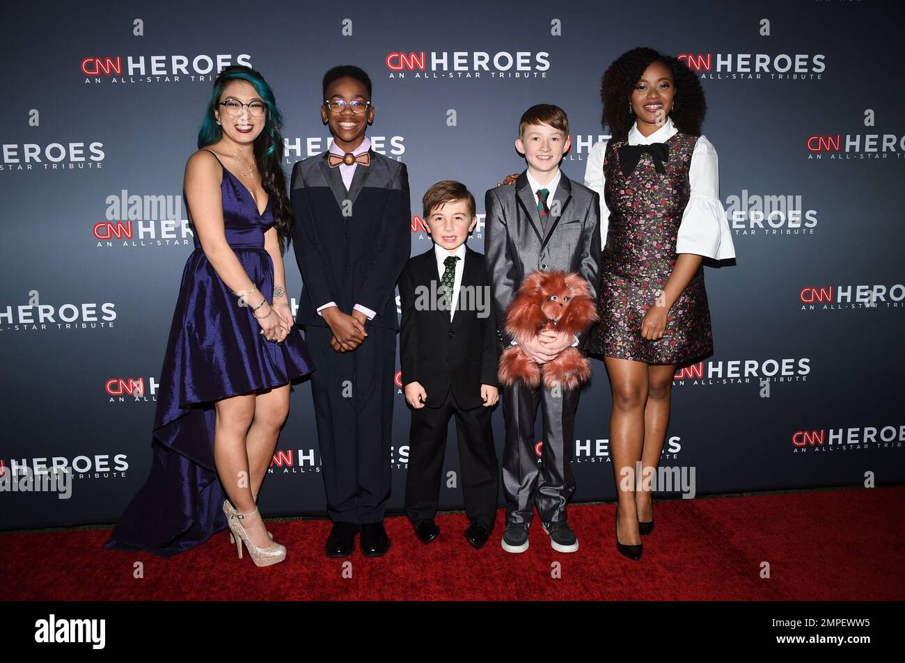 2017 Young Wonders, from left, Christina Li, Sidney Keys III, Ryan ...