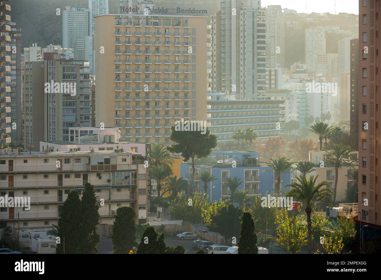 Benidorm tower block hi-res stock photography and images - Alamy