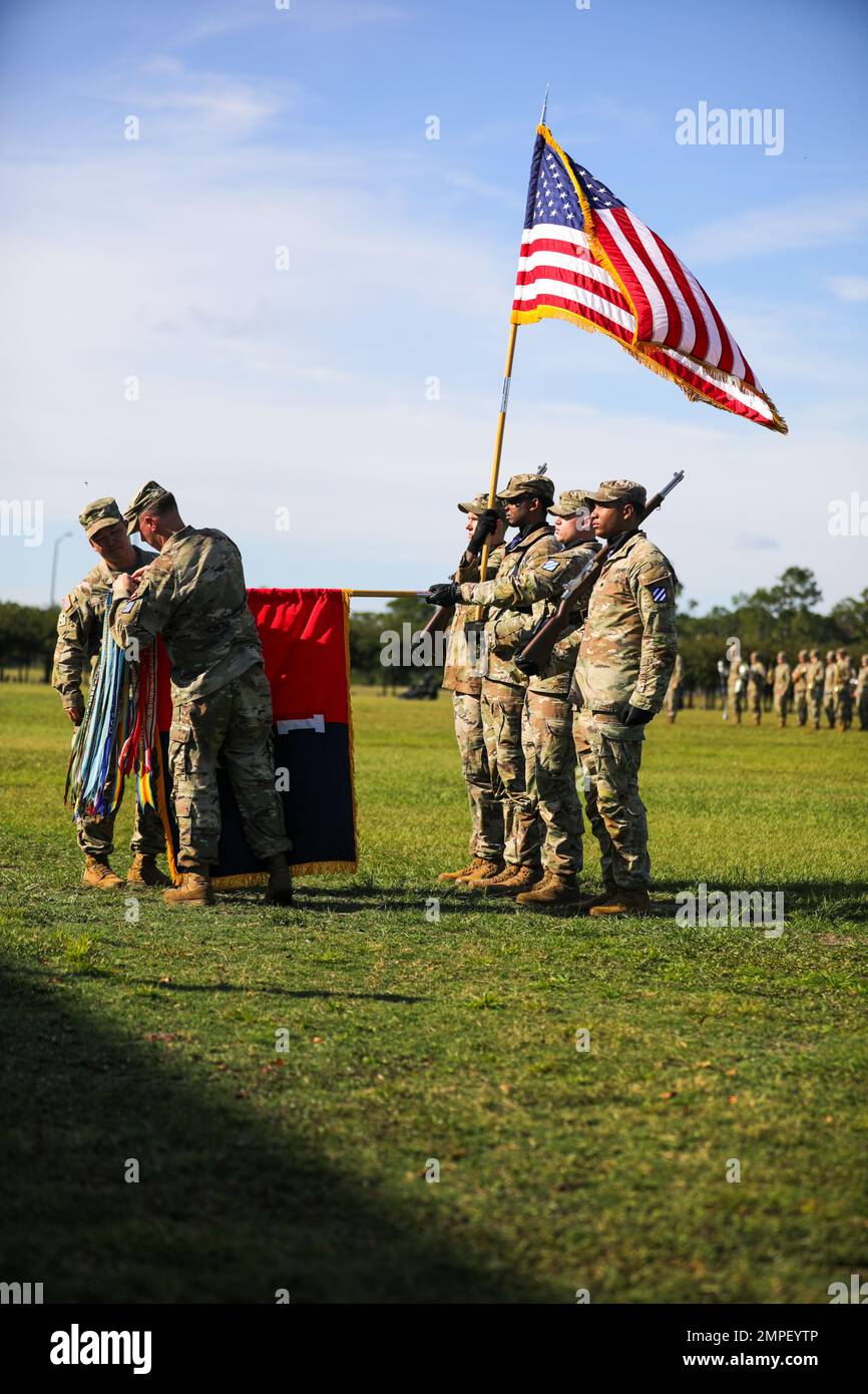 The 1st Armored Brigade Combat Team, 3rd Infantry Division, uncases ...