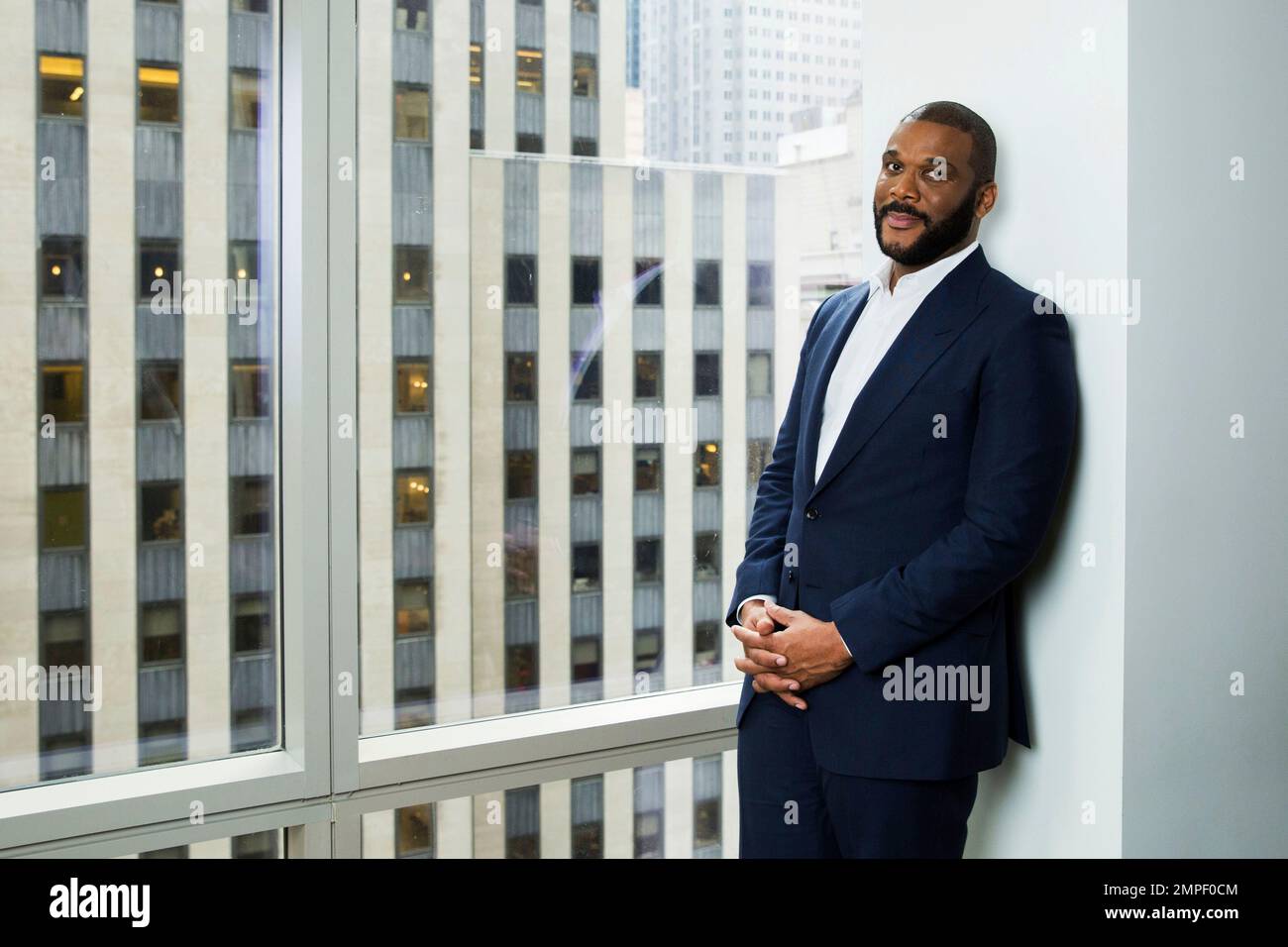 In this Nov. 16, 2017 photo, actor-filmmaker and author Tyler Perry ...