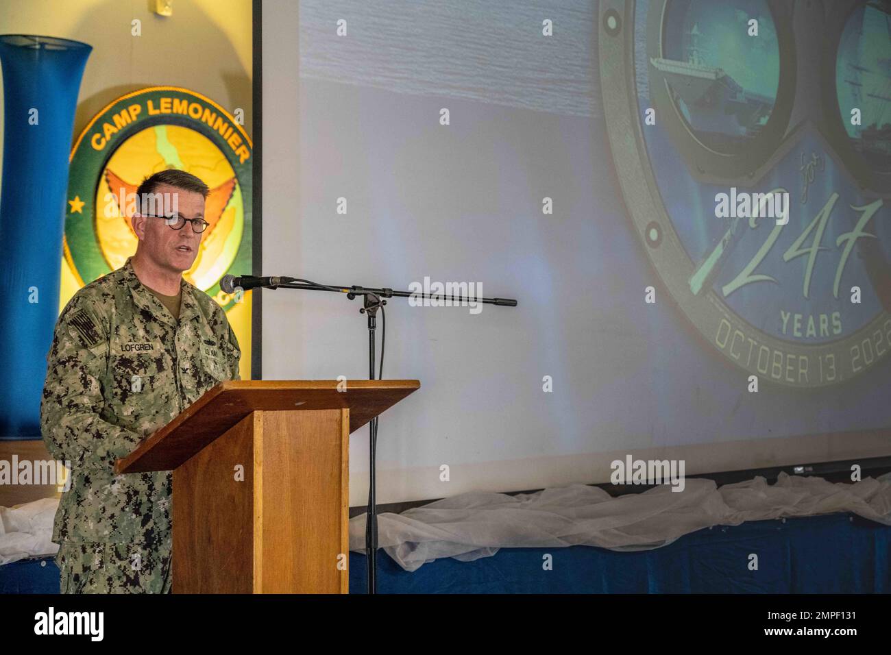 CAMP LEMONNIER, DJIBOUTI (Oct. 13, 2022) U.S. Navy Capt. Richard ...