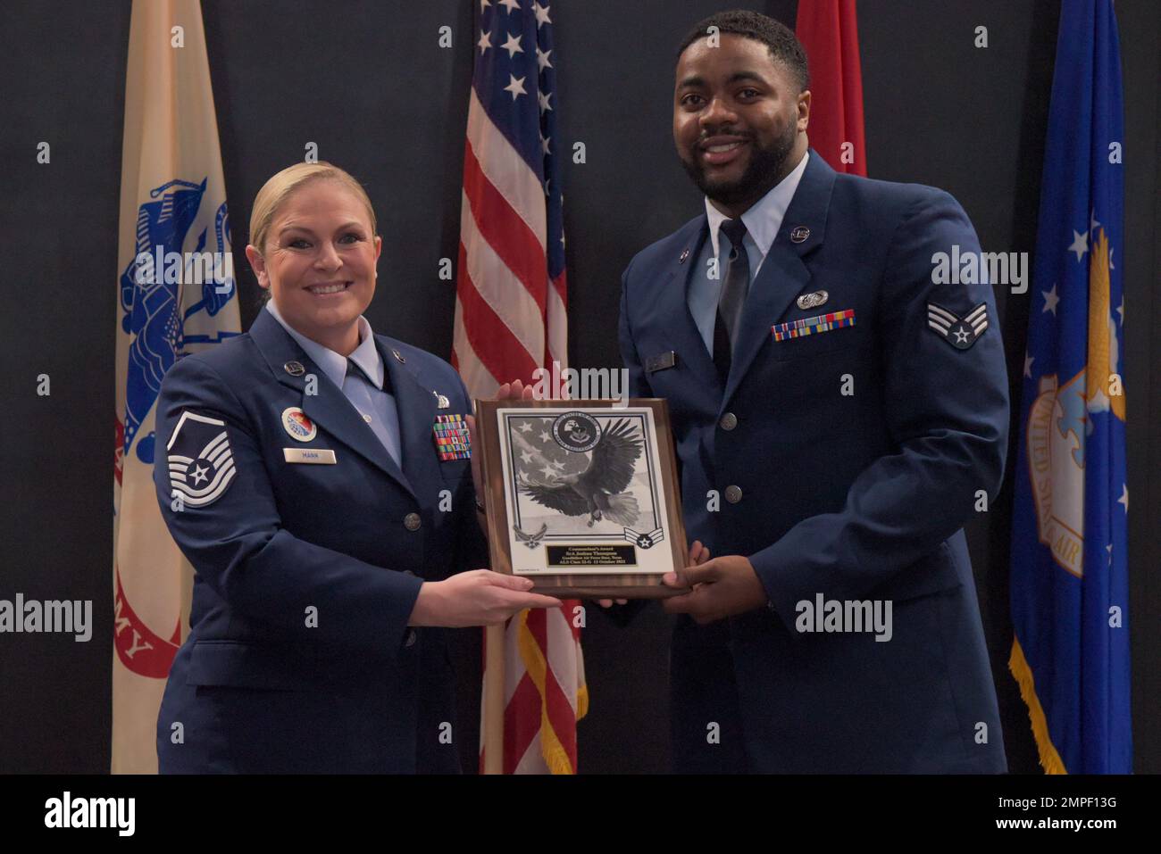 U.S. Air Force Master Sgt. Elizabeth Mann, 17th Force Support Squadron ...