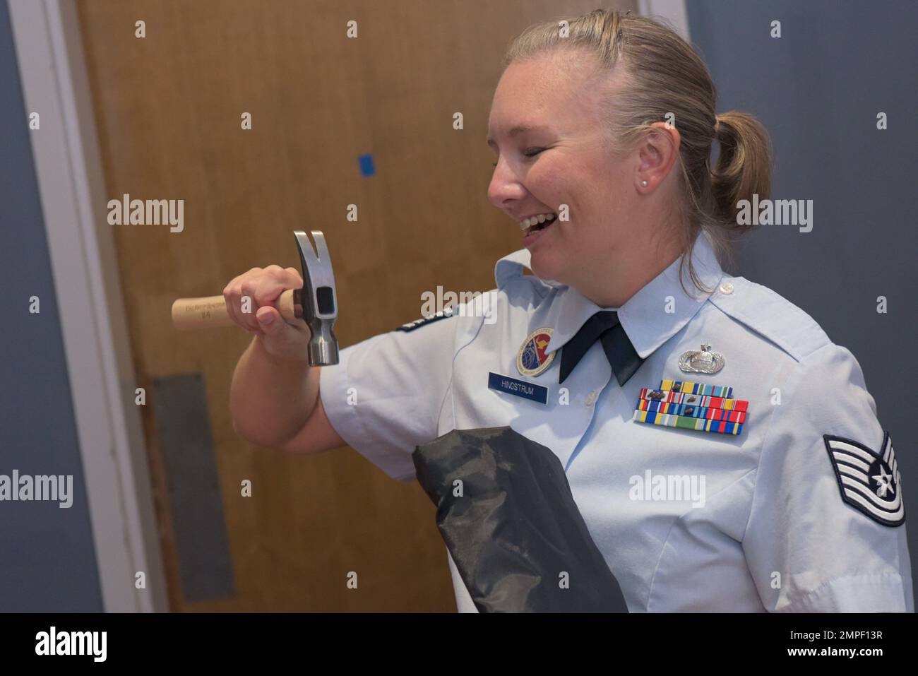 U.S. Air Force Tech Sgt. Kristin Hingstrum, 17th Force Support Squadron ...