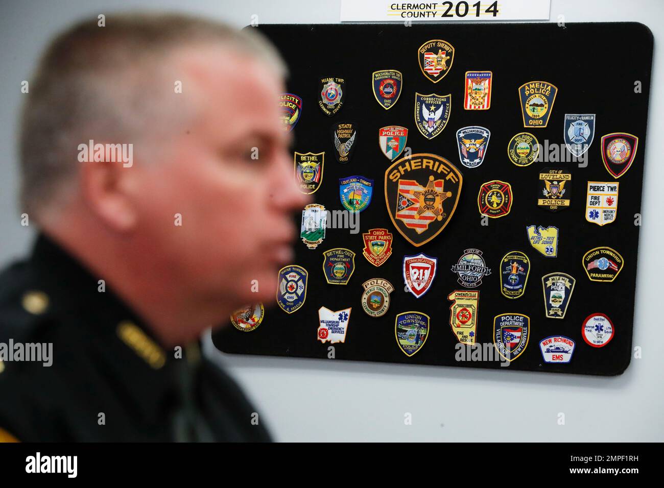 Captain Paul Kamphaus, of the Clermont County Sheriff's Office, speaks ...