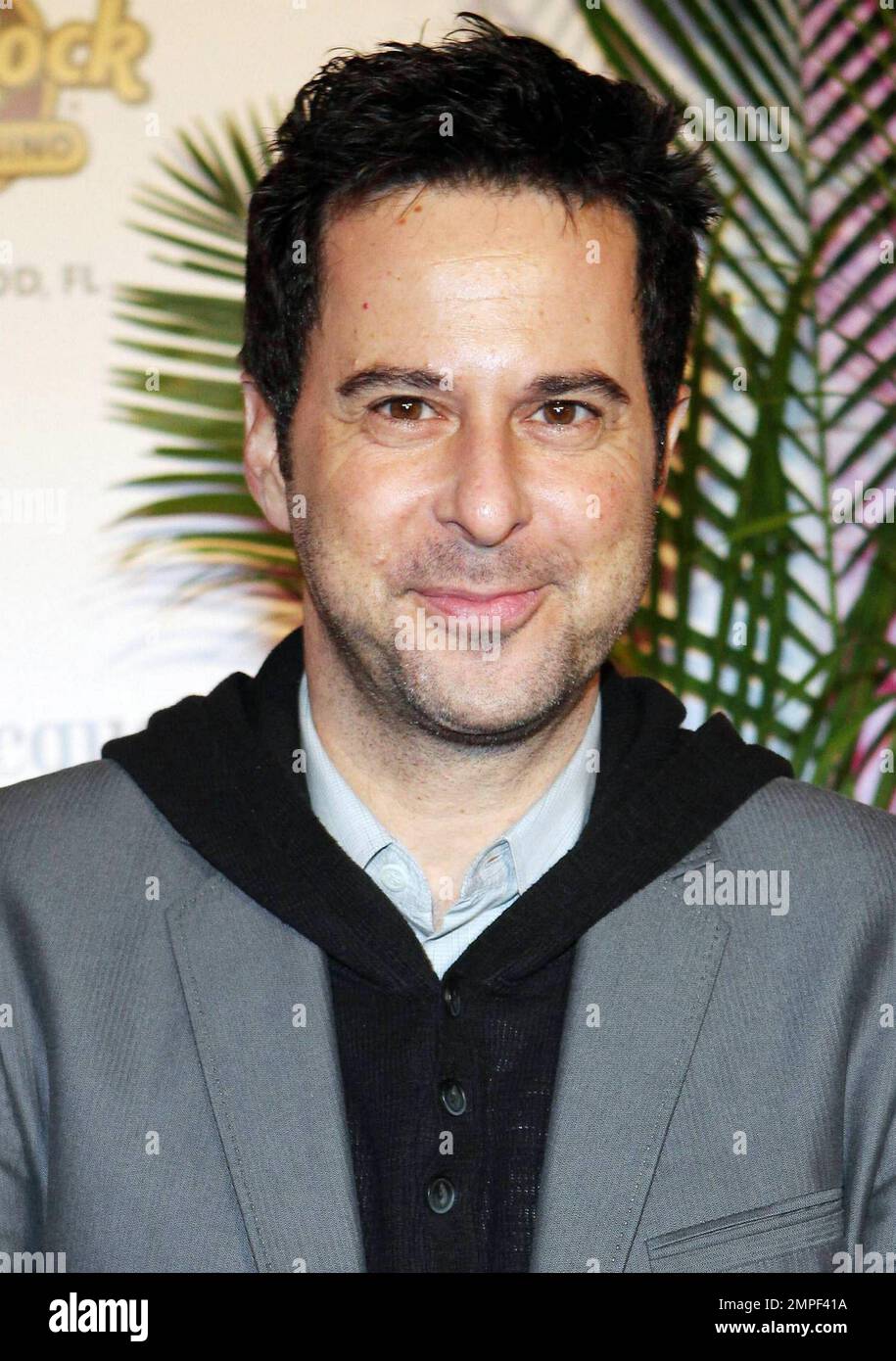 Actor Jonathan Silverman attends the grand opening of Bongos Cuban Cafe ...