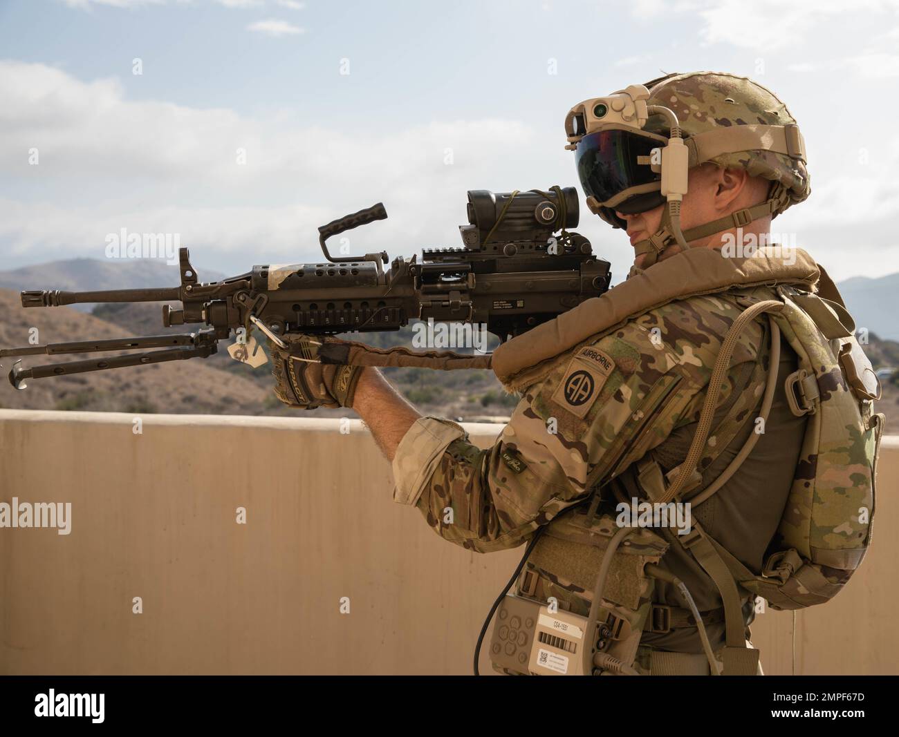 U.S. Army Spc. Jack Montgomery assigned to Charlie Troop, 3rd Brigade ...