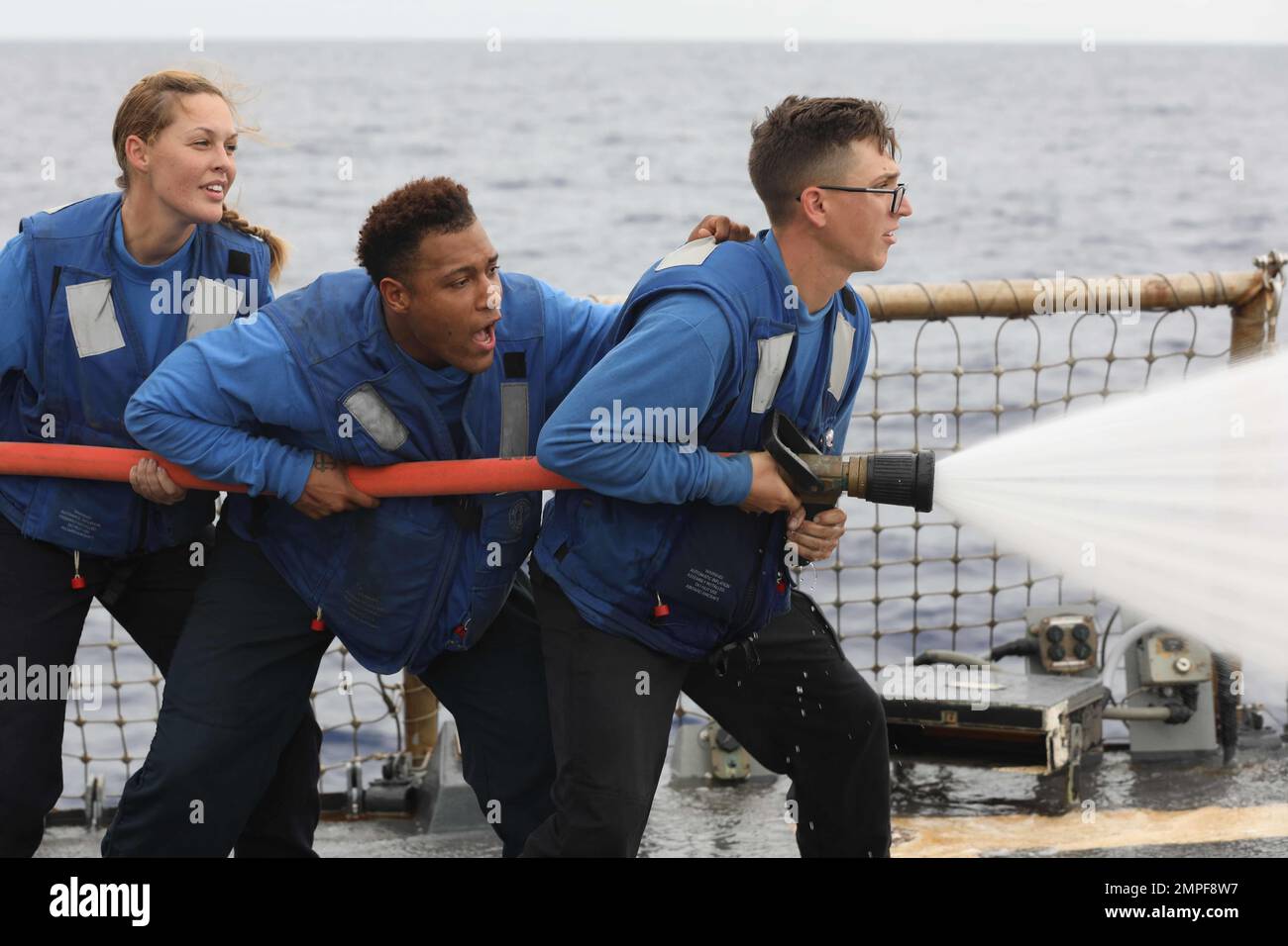 221013-N-AL206-1262 ATLANTIC OCEAN (Oct. 13, 2022) Boatswain’s Mate 2nd ...