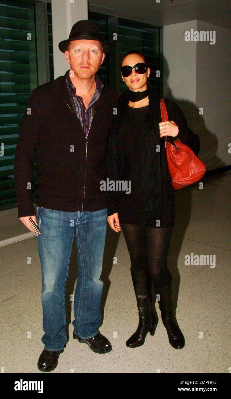 Exclusive!! Tennis Champion Boris Becker and Sharlely Kerssenberg ...