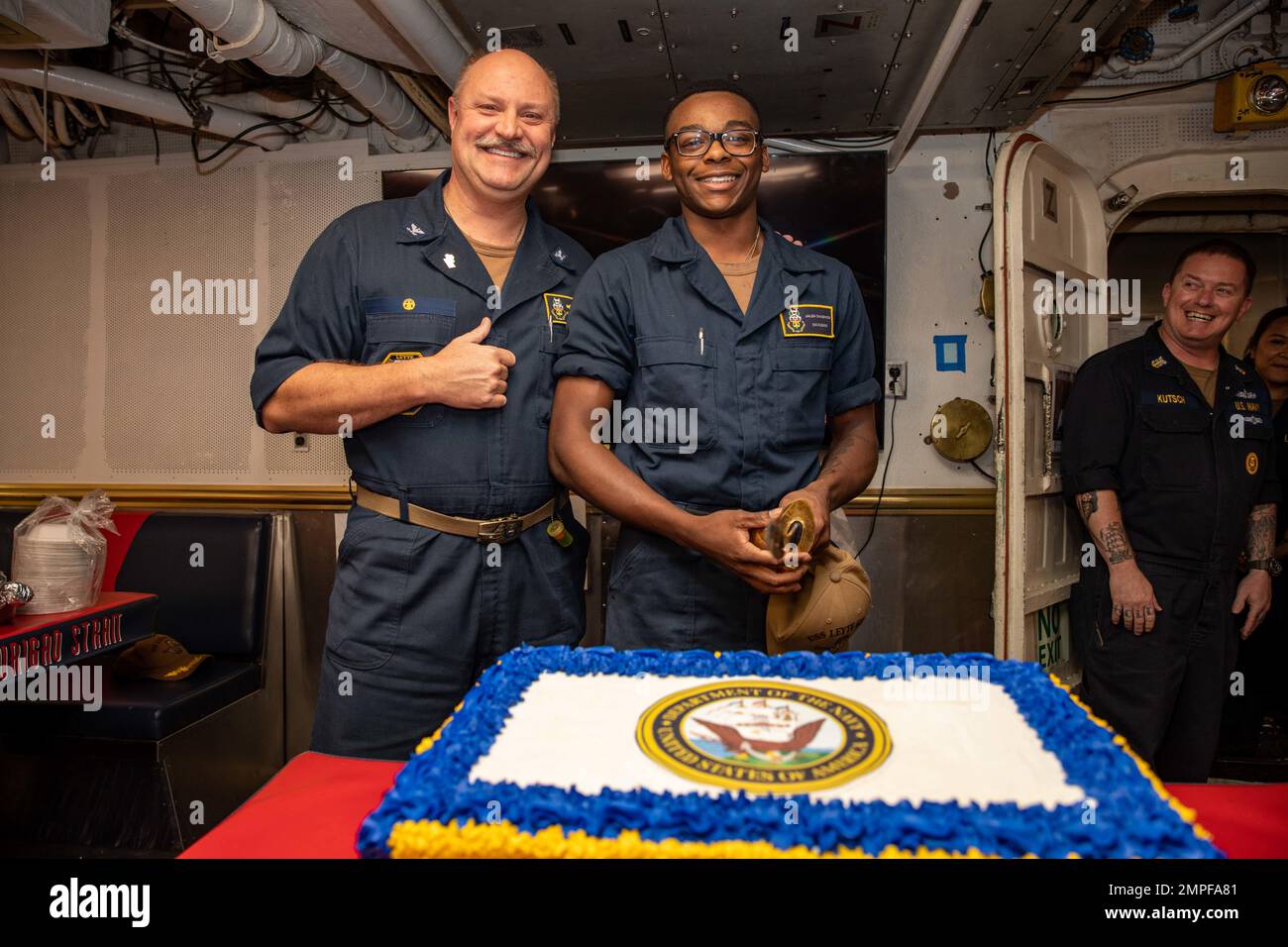 221013-N-TC847-1062 ADRIATIC SEA (Oct. 13, 2022) Quartermaster Seaman ...