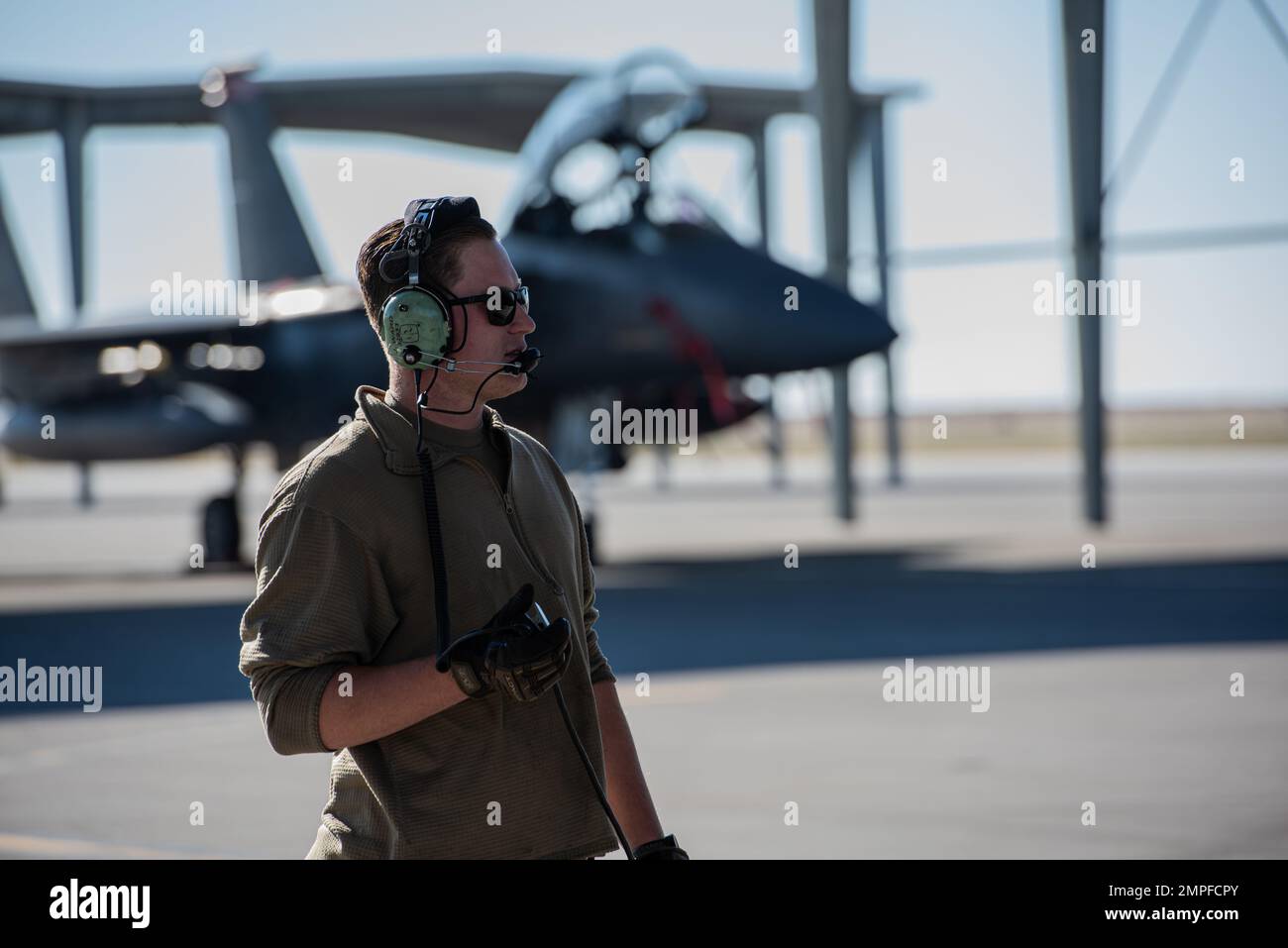U.S. Air Force Senior Airman Jonathan Ward, 391st Fighter Generation ...
