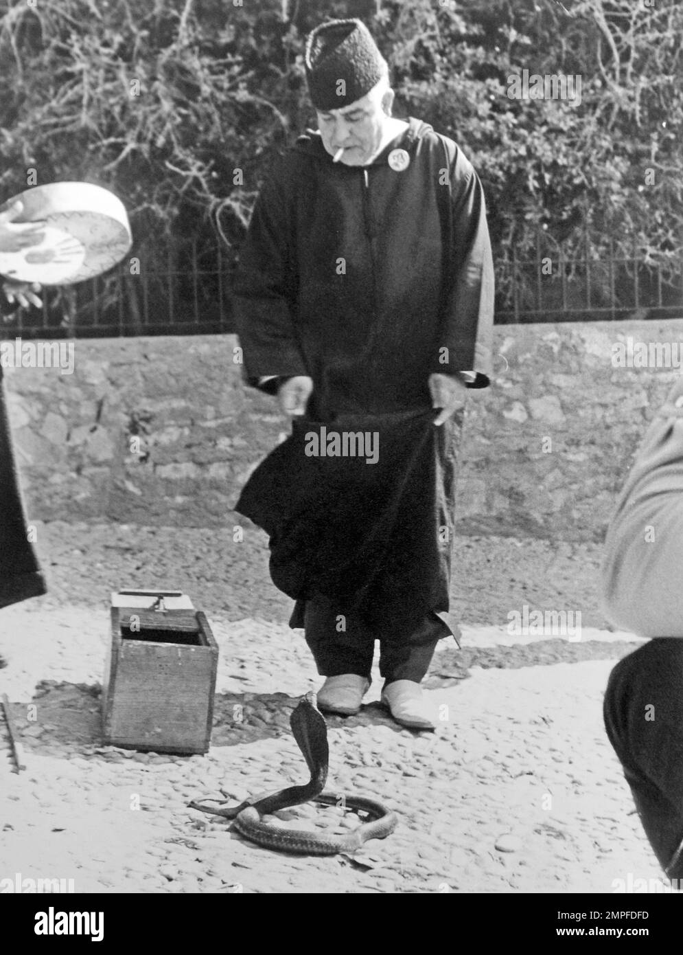 SNAKE CHARMER , TANGIER MOROCCO 1972 PIC MIKE WALKER 1972 Stock Photo ...
