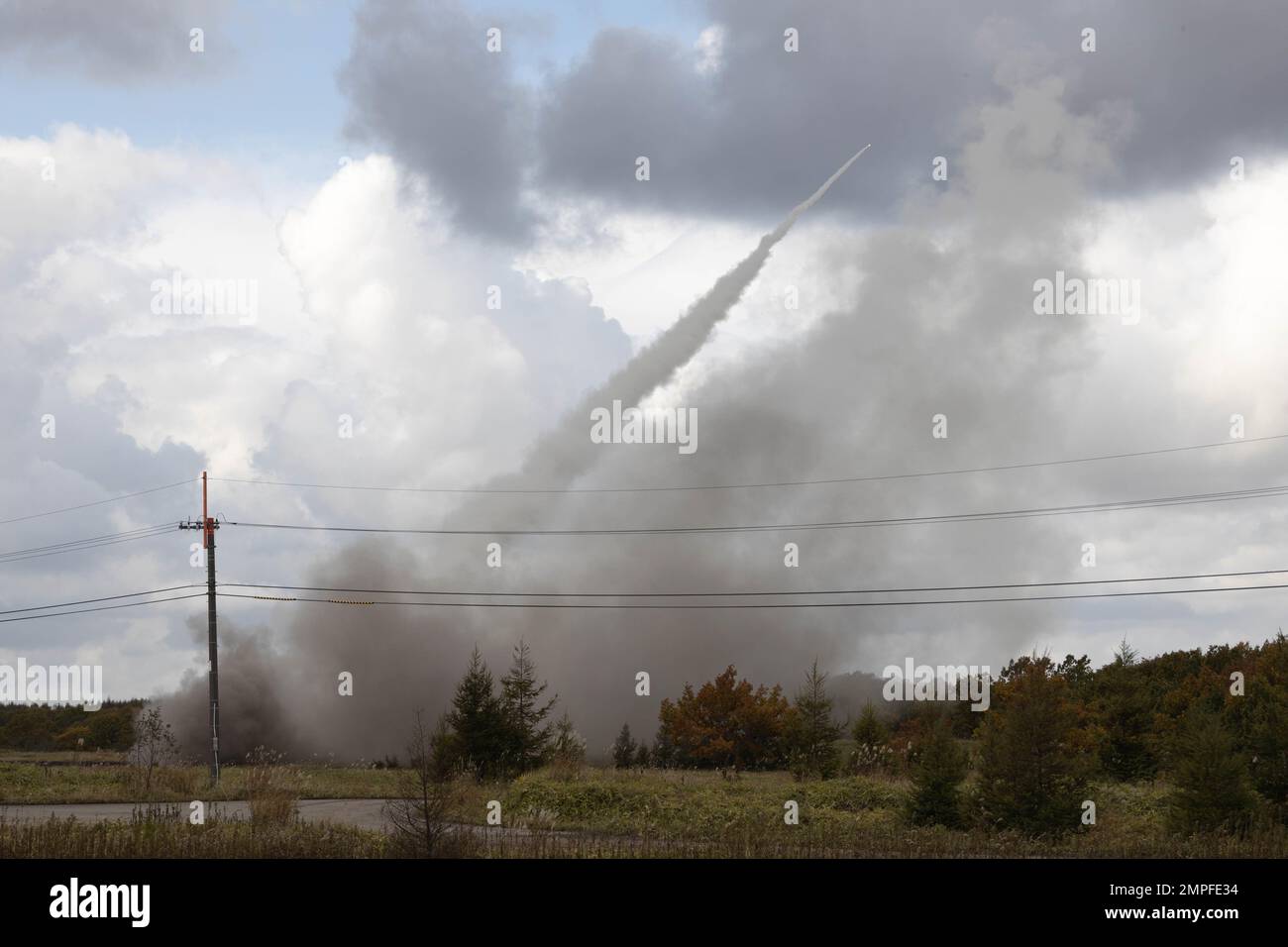 U.S. Marines with 3d Battalion, 12th Marines, 3d Marine Division, fire ...