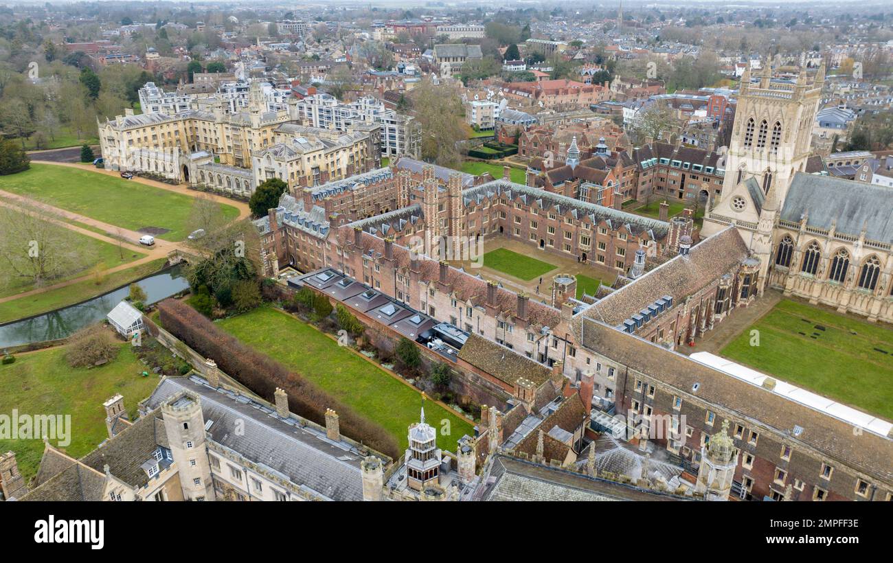Picture dated January 26th 2023 shows an aerial view of St John’s ...