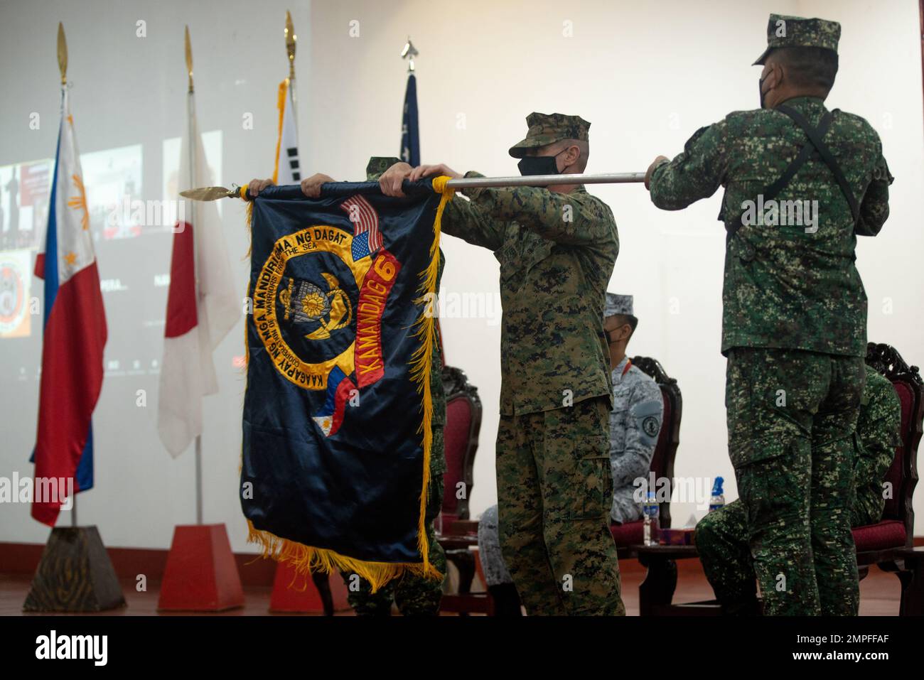 Philippine Marine Corps Brig Gen Raul Caldez Exercise Director And