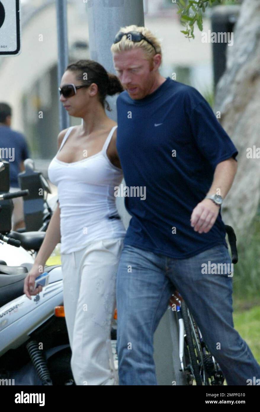 Exclusive!! Tennis ace Boris Becker checks out of his Miami Beach hotel ...