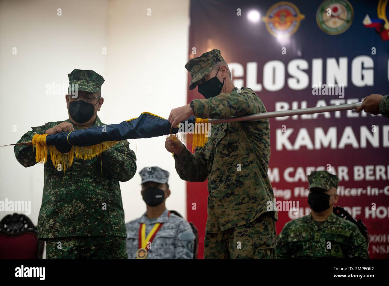 Philippine Marine Corps Brig Gen Raul Caldez Exercise Director And