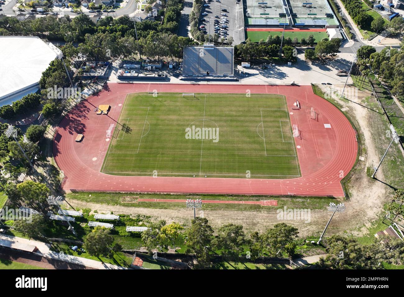 A general overall aerial view of Toro Stadium, Friday, Jan. 27, 2023 ...