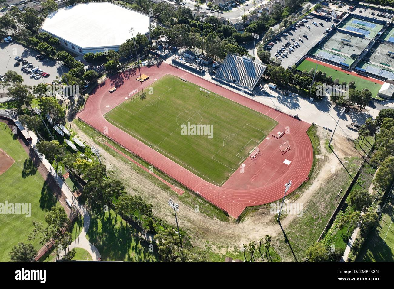 A general overall aerial view of Toro Stadium, Friday, Jan. 27, 2023 ...