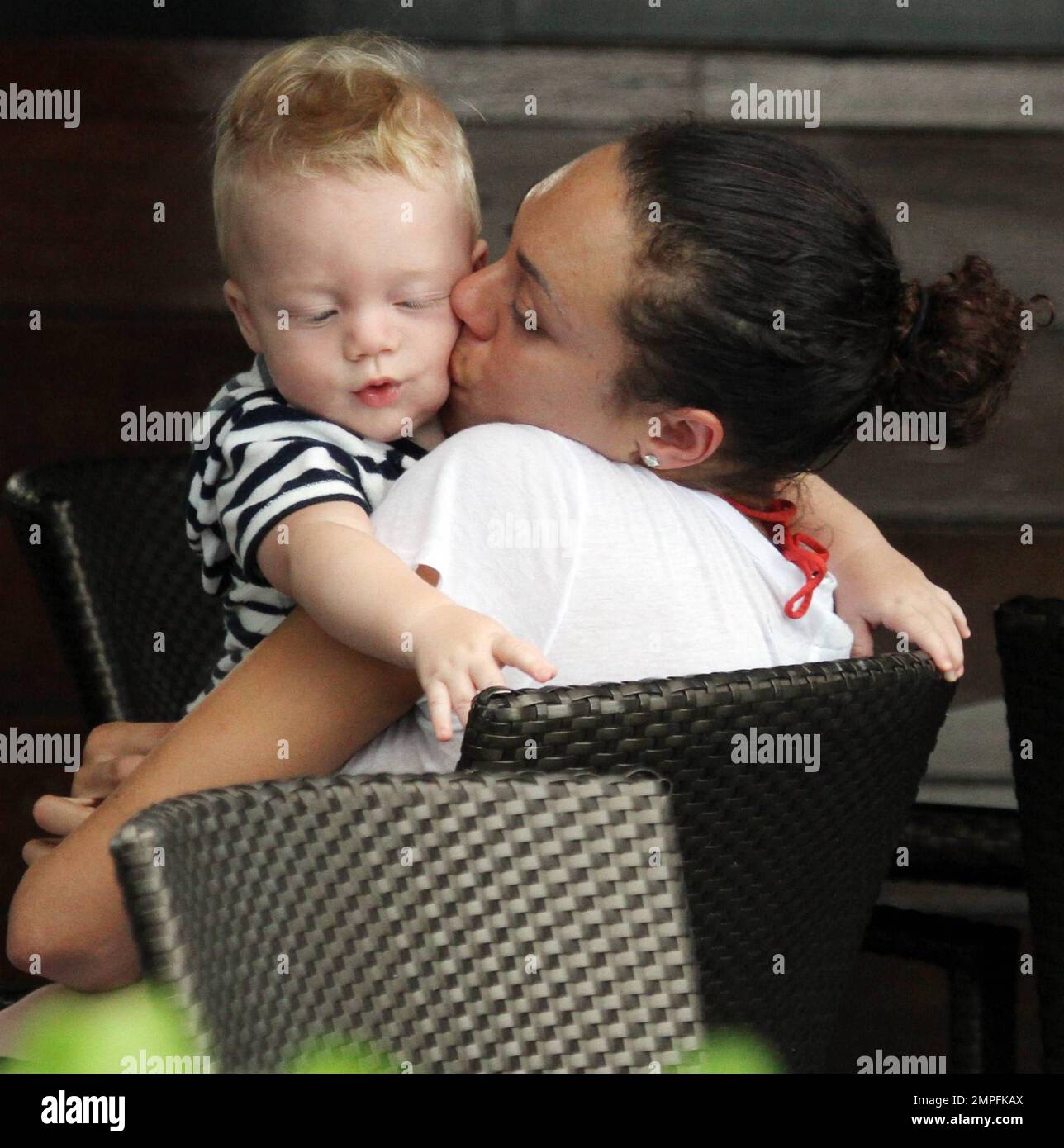 German tennis player Boris Becker and his wife Sharlely 'Lilly ...