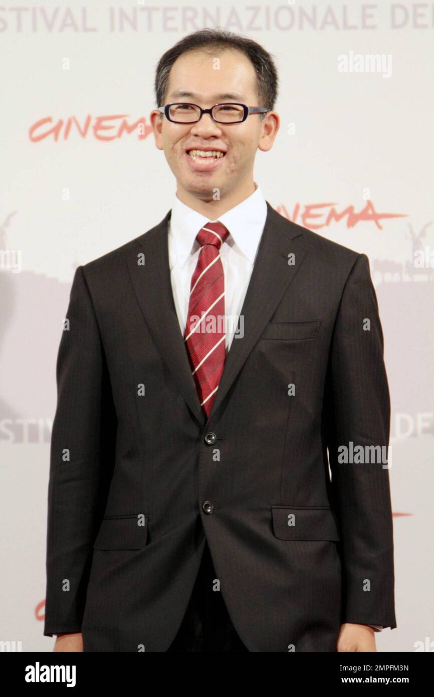 Director and animator Hiromasa Yonebayashi attends the photo call for ...