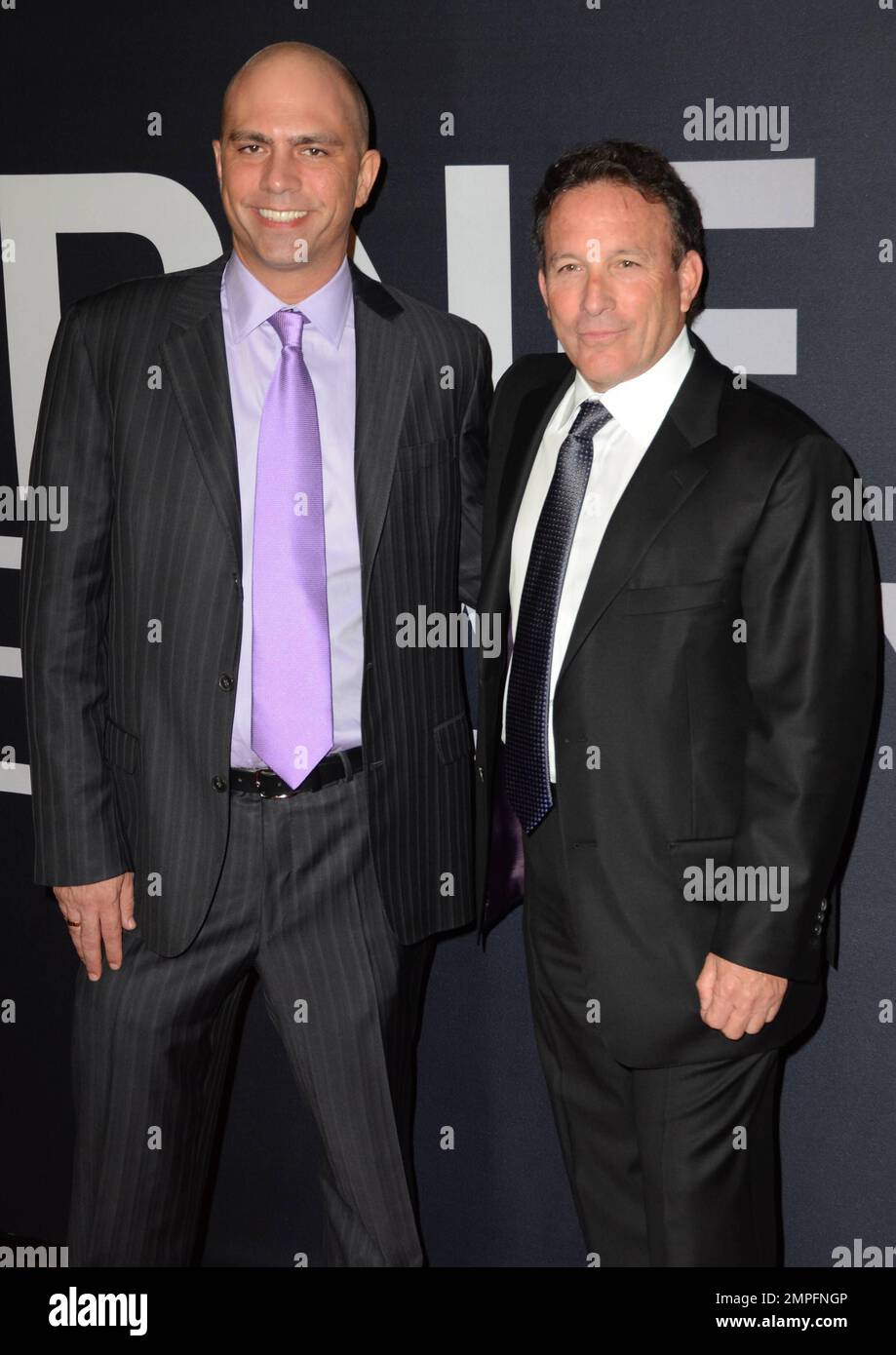 Ben Smith and Jeffrey Weiner at the premiere of "The Bourne Legacy" at ...