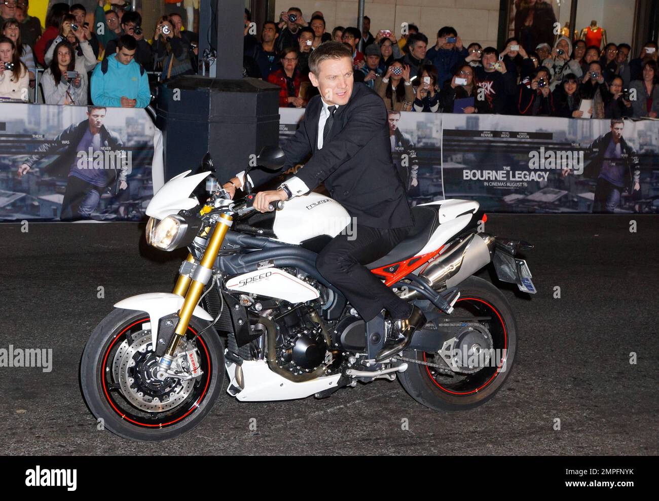 Jeremy Renner Bourne Legacy Motorcycle