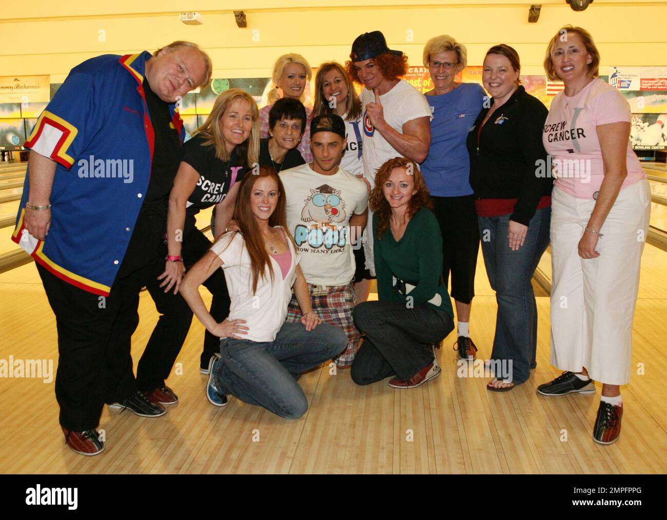 Carrot Top (Scott Thompson), Holly Madison, Josh Strickland and Louie ...