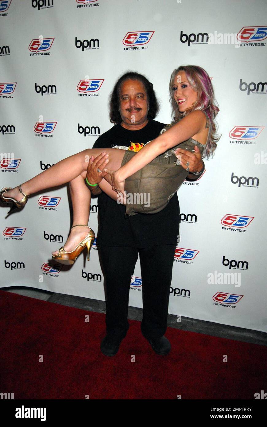 Ron Jeremy and Alana Evans attend the BPM Magazine 12th Anniversary ...