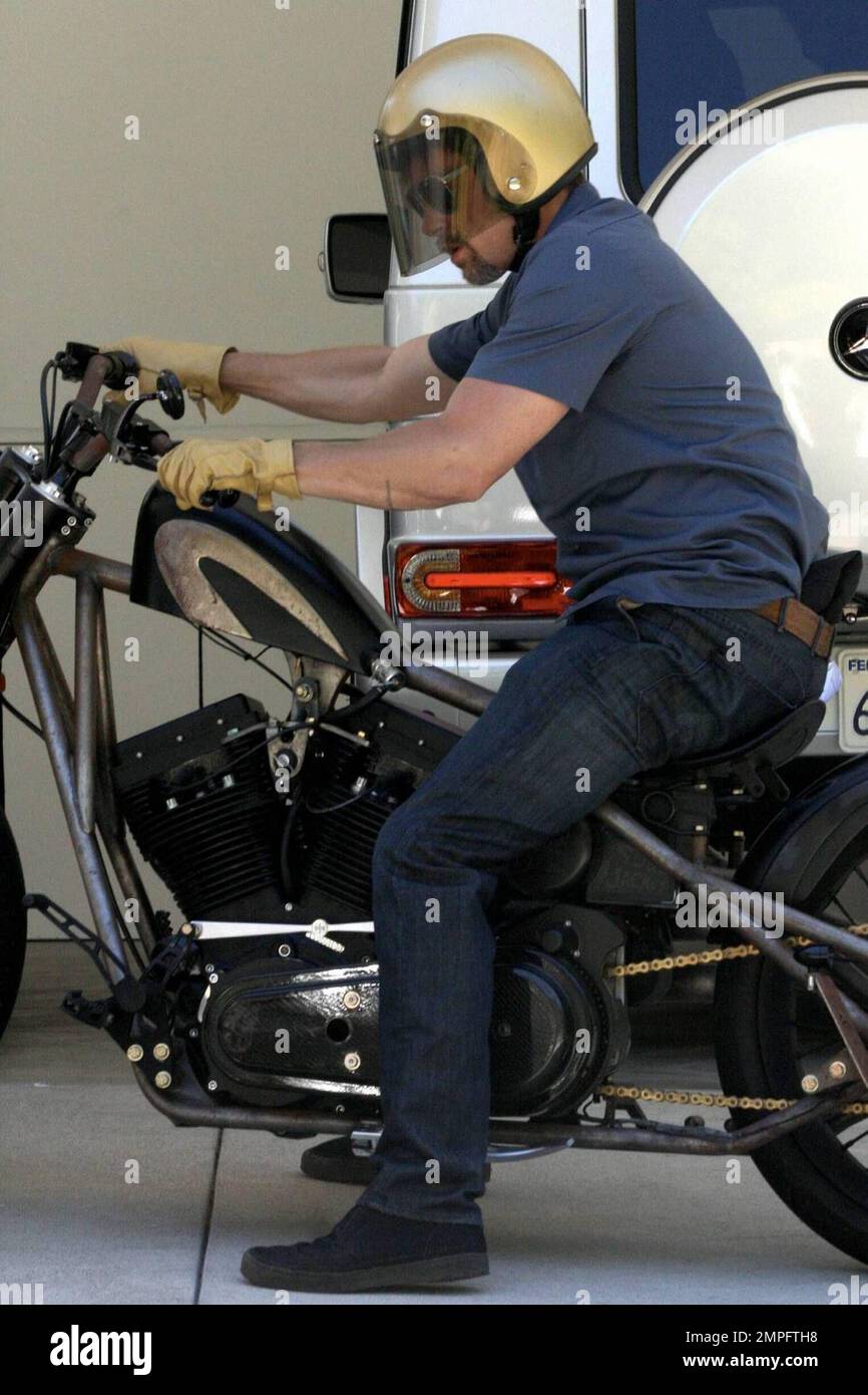 Brad Pitt Motorcycle