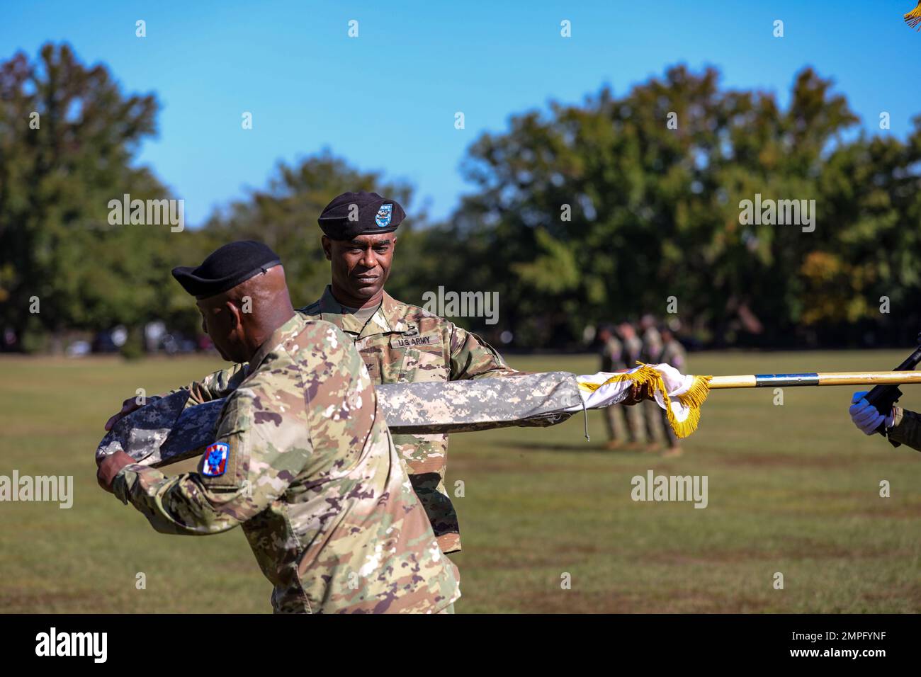 The 35th Corps Signal Brigade hosted an uncasing ceremony at Fort Bragg ...