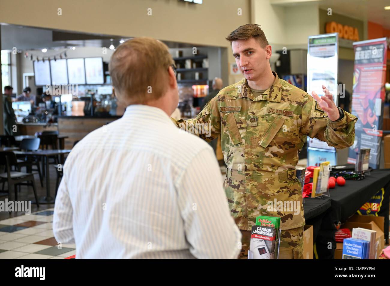 U.S. Air Force Staff Sgt. Christopher Rickenbach, 355th Civil ...