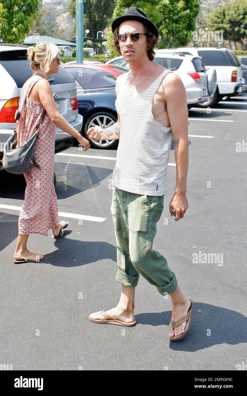 Exclusive!! Incubus lead singer Brandon Boyd has lunch in Malibu. Los ...