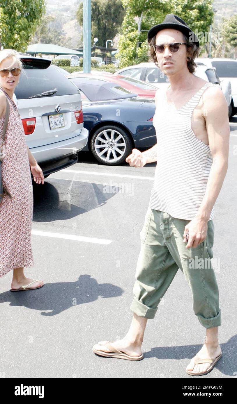 Exclusive!! Incubus lead singer Brandon Boyd has lunch in Malibu. Los ...