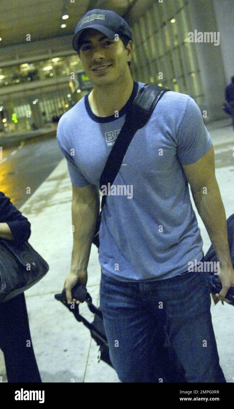 Exclusive!! "Superman" actor Brandon Routh arrives at Toronto ...