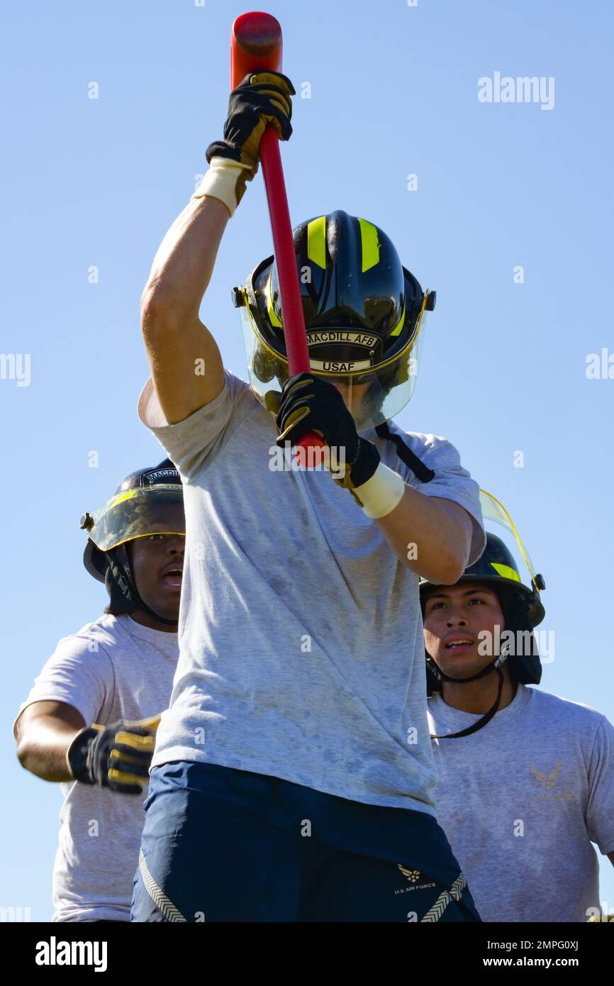 U.S. Air Force Senior Airman Scott Lemaster, a patrolman assigned to ...