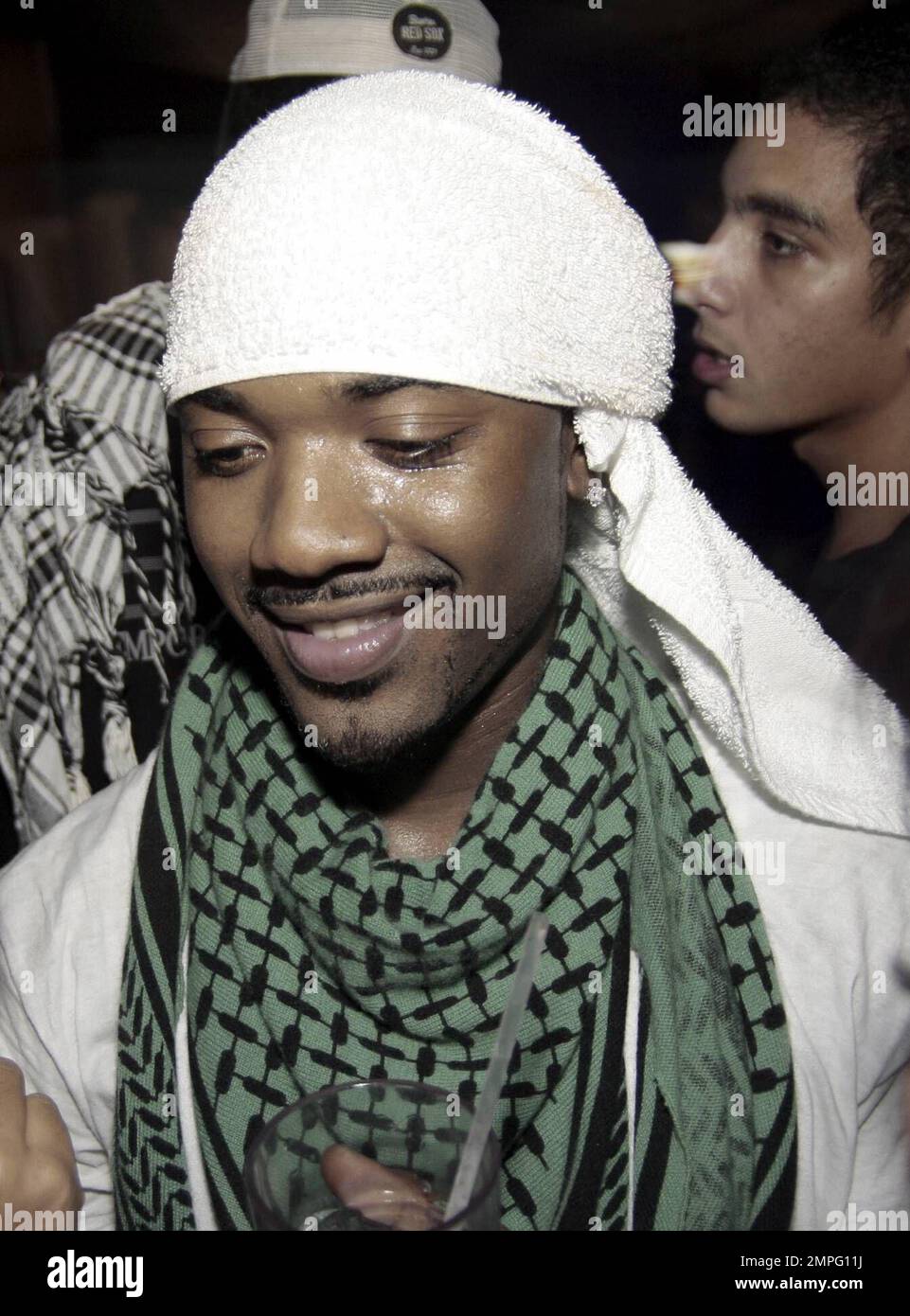 Actress and singer Brandy parties with rapper Ray J at the nightclub ...