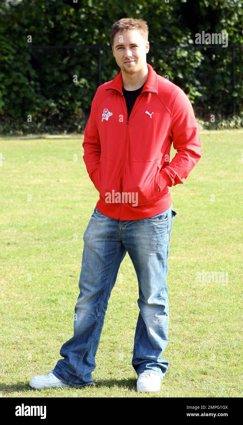 Patrick Marcus at the unveiling of Richard Branson's celebrity team for ...