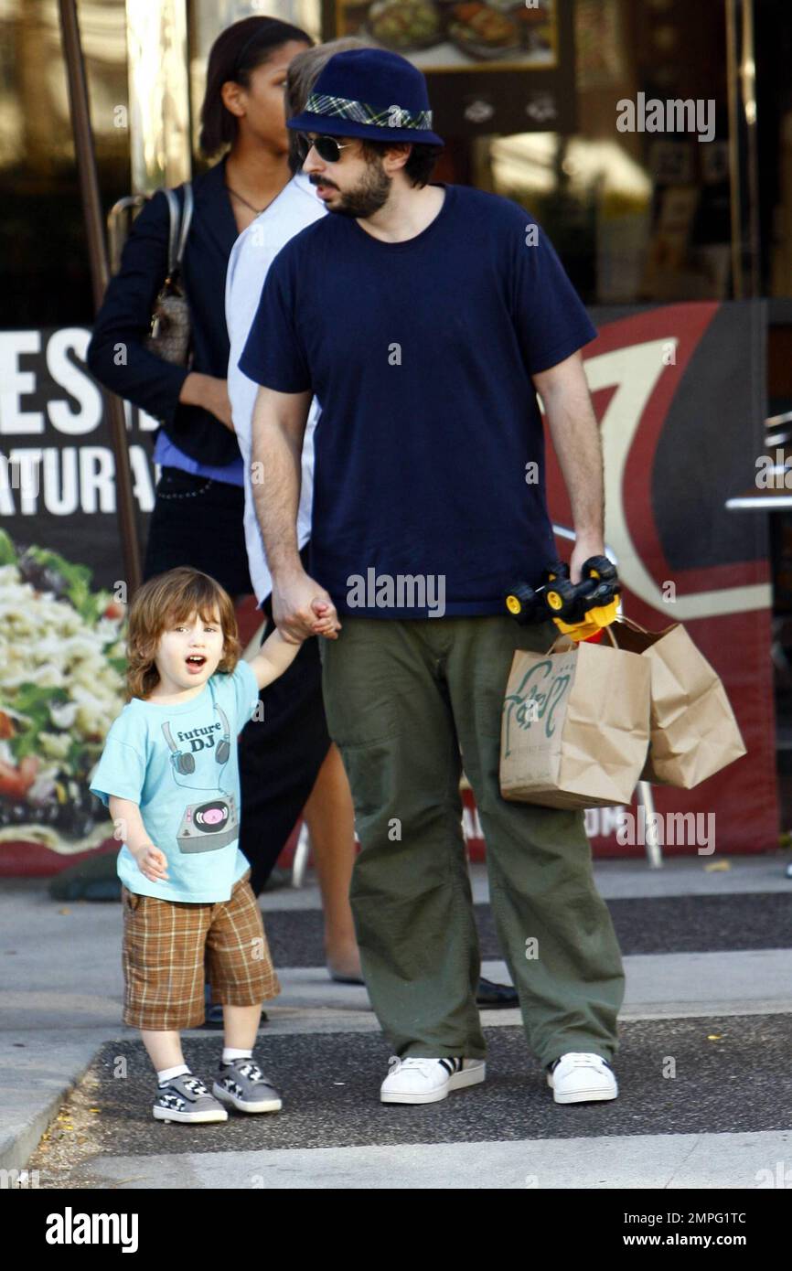 Christina Aguilera's husband Jordan Bratman and son Max get in some ...