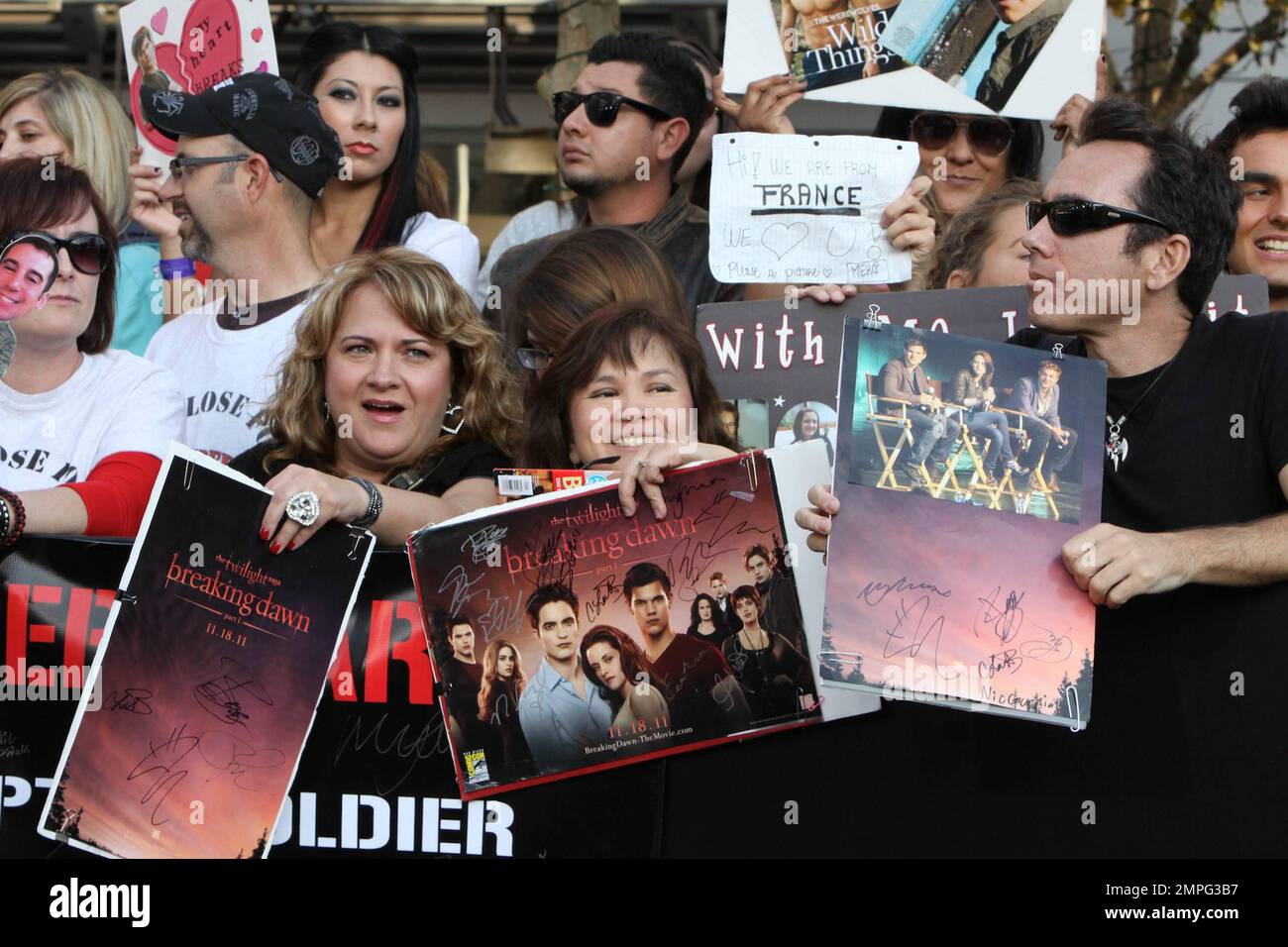General views of crowd atmosphere at the world premiere of "The ...